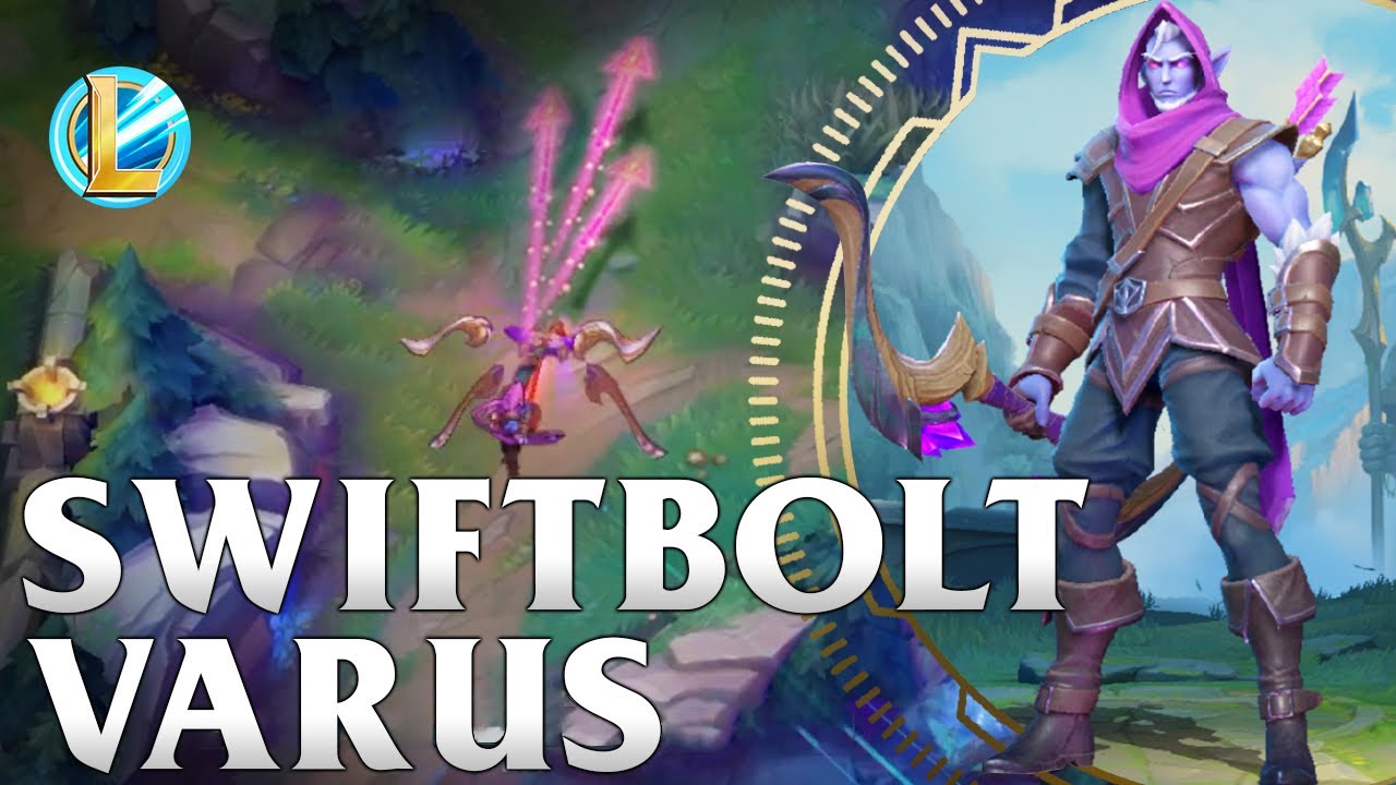 Swiftbolt Varus Skin Spotlight - WILD RIFT - YouTube