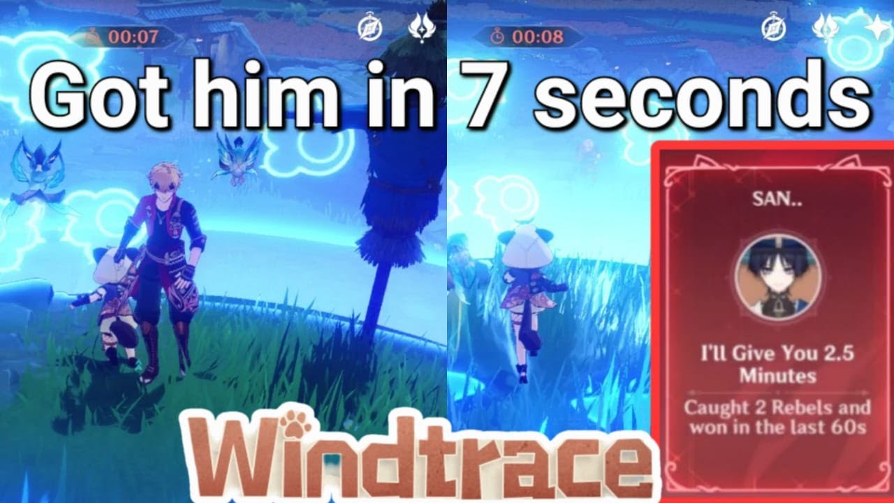 How to trick players in Genshin impact | windtrace - YouTube