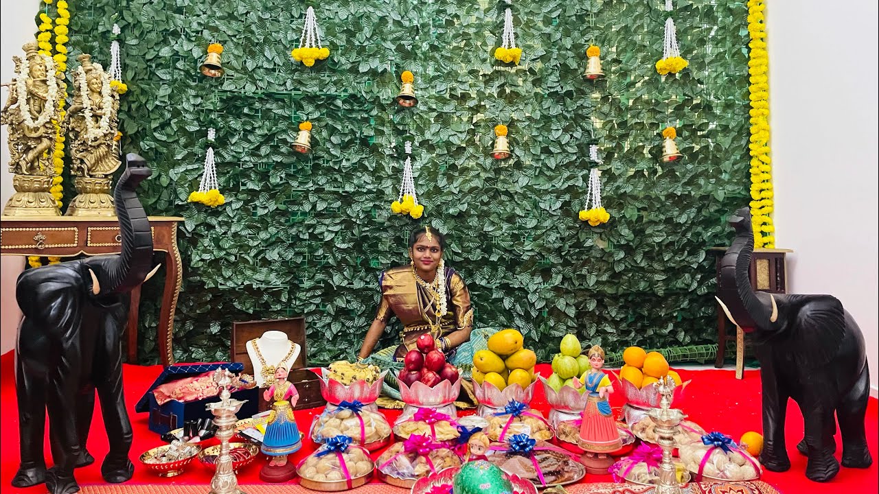 Loukya Ravi Half saree Function Teaser #DUBAI #Telugu - YouTube