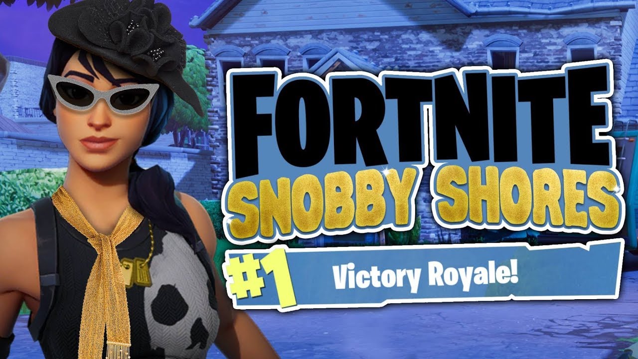 NEW FORTNITE MAP Gameplay - (SNOBBY SHORES) - WE ACTUALLY WON! - YouTube