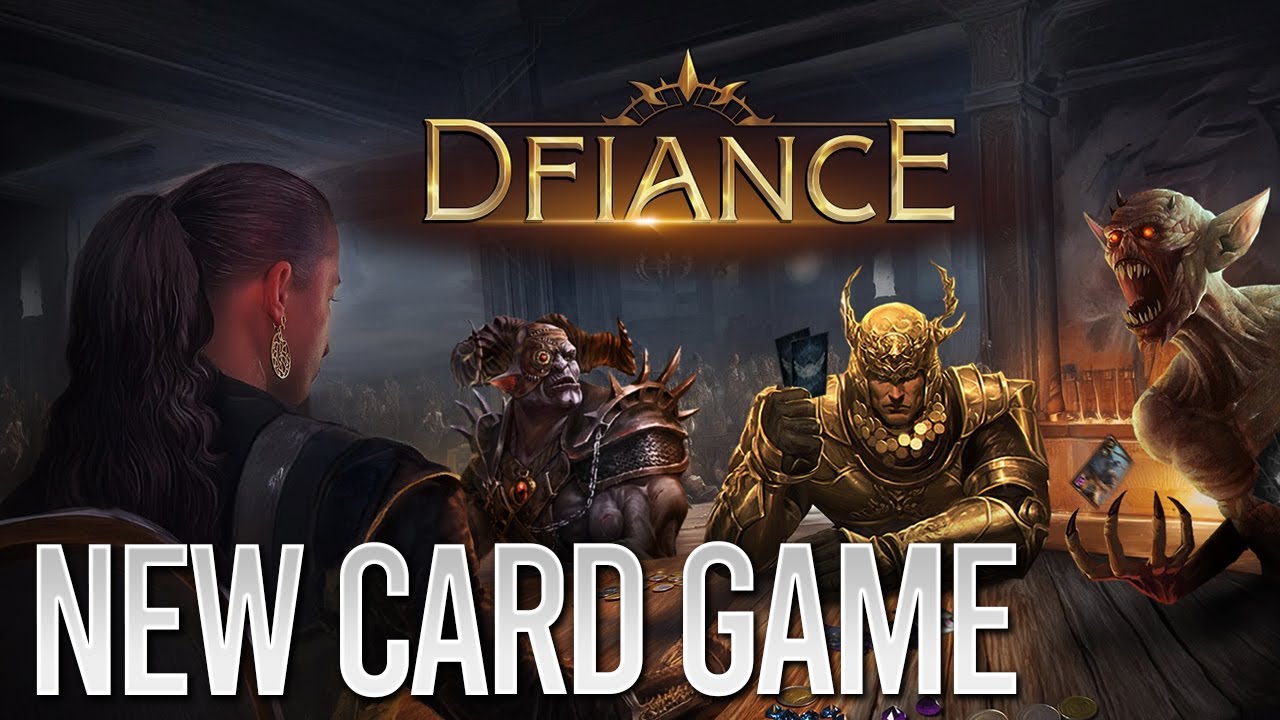 DFIANCE | A FIRST LOOK AT THIS NEW STRATEGY CARD GAME - YouTube