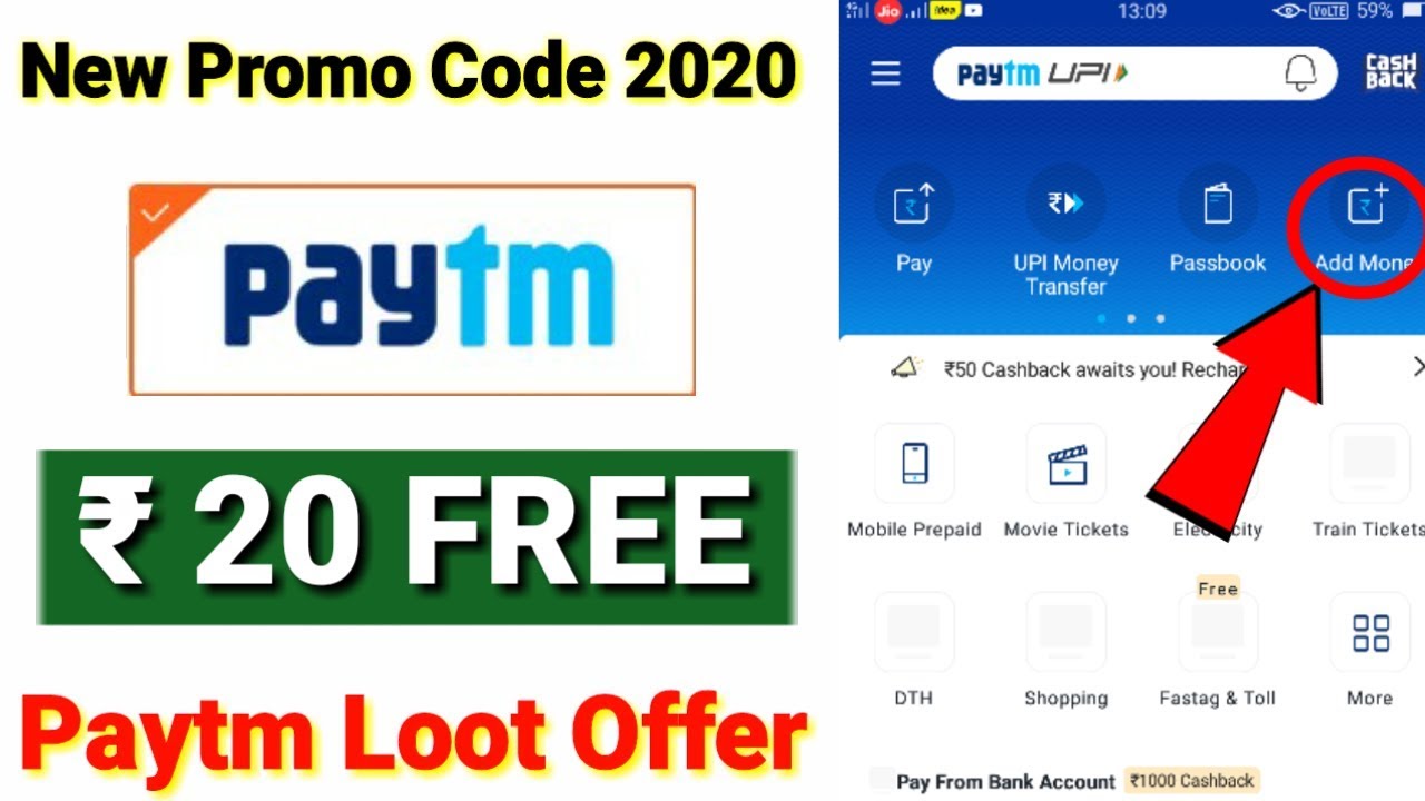 Paytm New Promo Code 20 20 Add Money Offer Paytm Loot Offer paytm-new-promo-code-20-20-add-money-offer-paytm-loot-offer