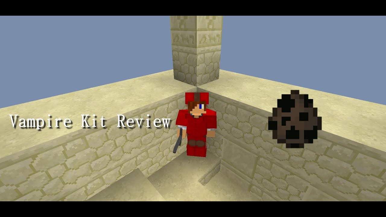 Minecraft Annihilation Vampire Kit Review - YouTube