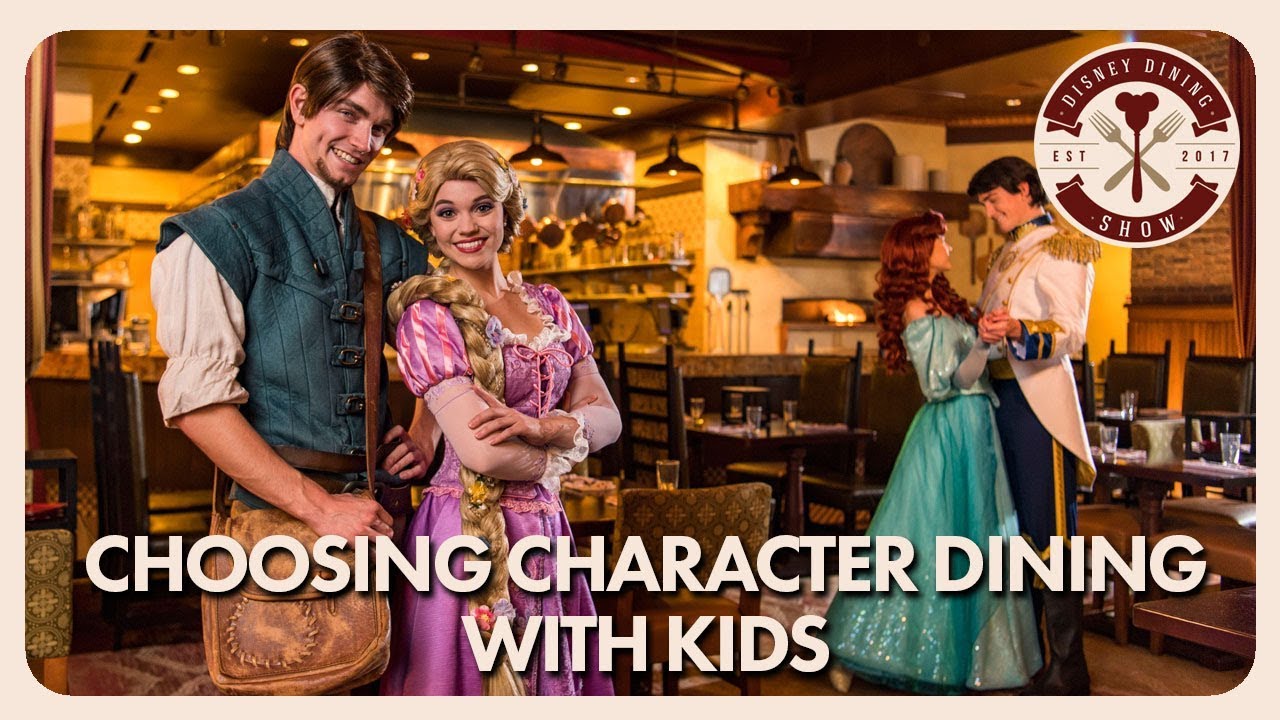 Walt Disney World Character Dining with Kids | Disney Dining Show | 08 ...
