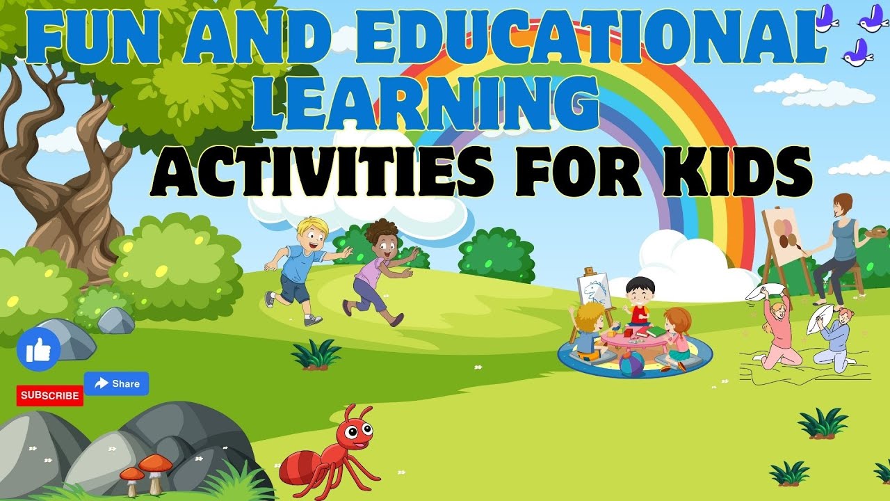 Fun And Educational Learning Activities for Kids! With WackyWonderKids ...