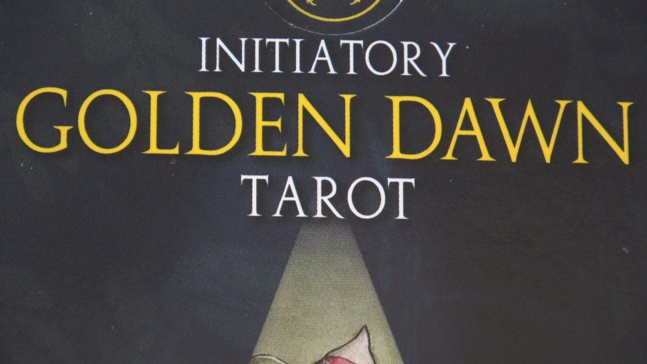 Initiatory Golden Dawn tarot - YouTube