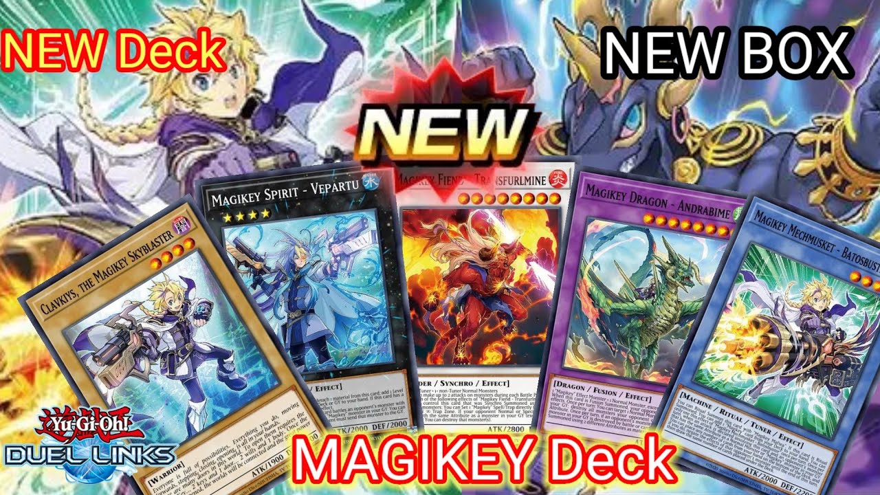 MAGIKEY Deck [Yu-Gi-Oh! Duel Links] - YouTube