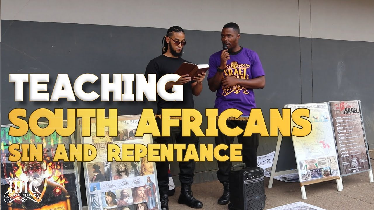 #IUIC Teaching South Africans SIN & REPENTANCE - YouTube