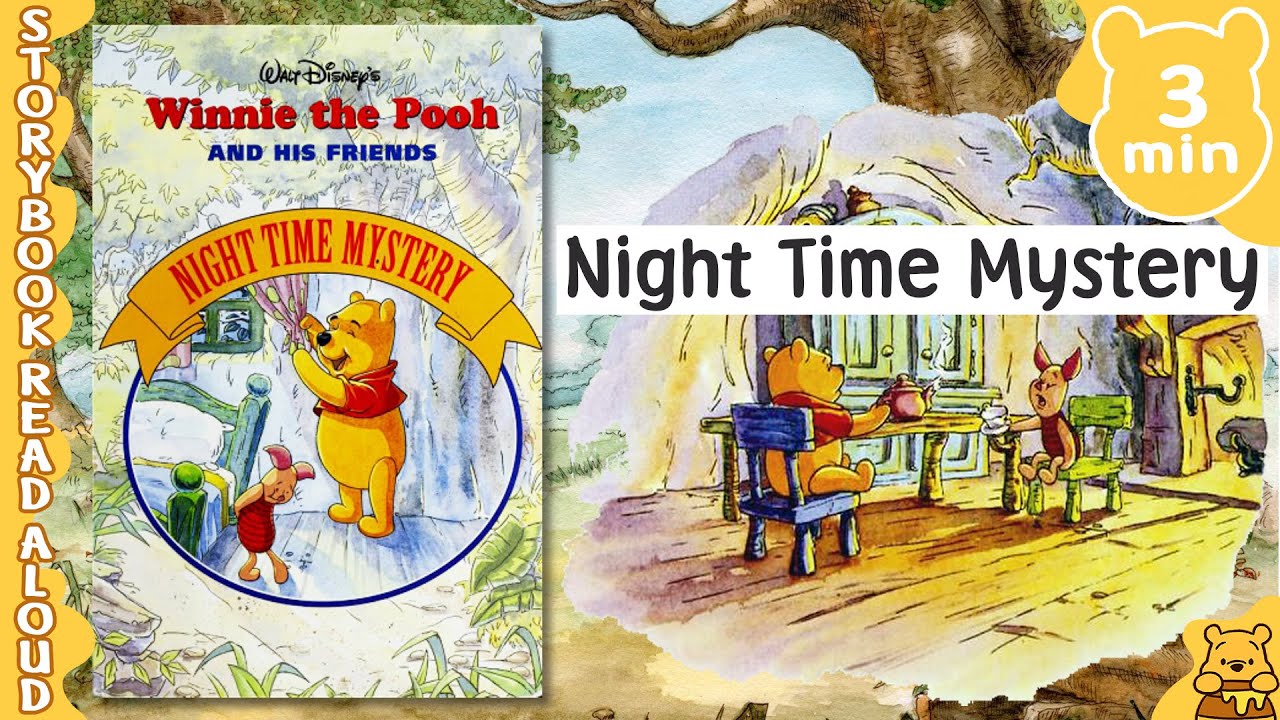 Winnie the Pooh: Night Time Mystery (Mouse Works, 1994)『📚Kids Book Read ...