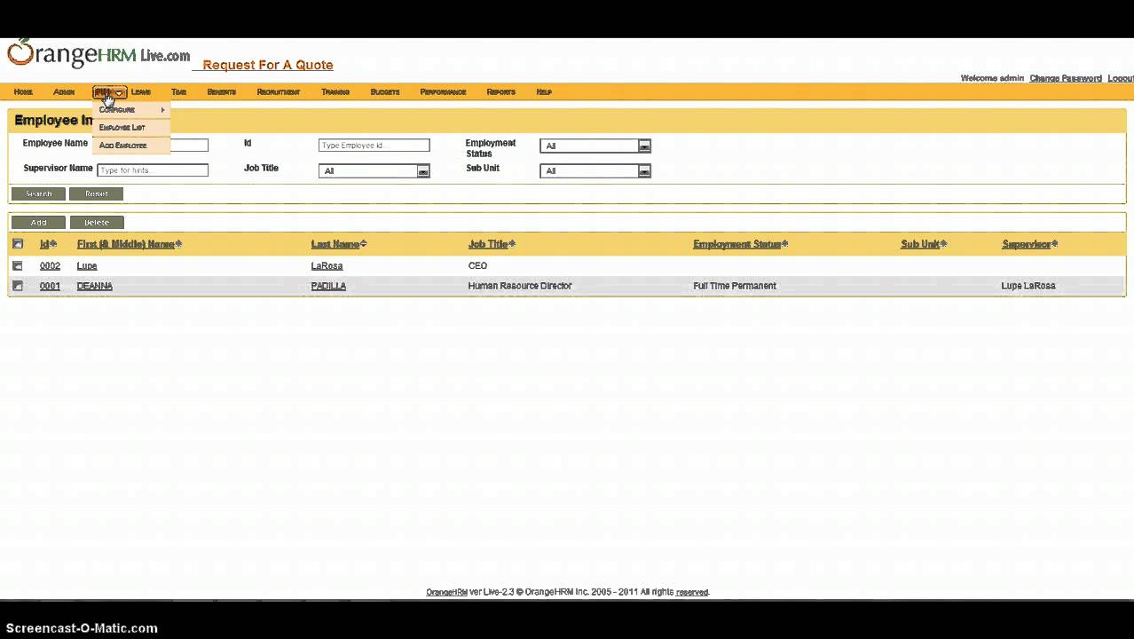 MY Orange Human Resource Management (HRM) Live - YouTube