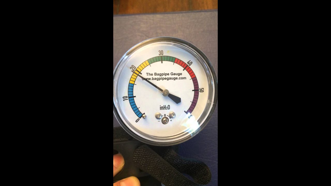 The All-New Bagpipe Gauge -- works with small pipes, too! - YouTube