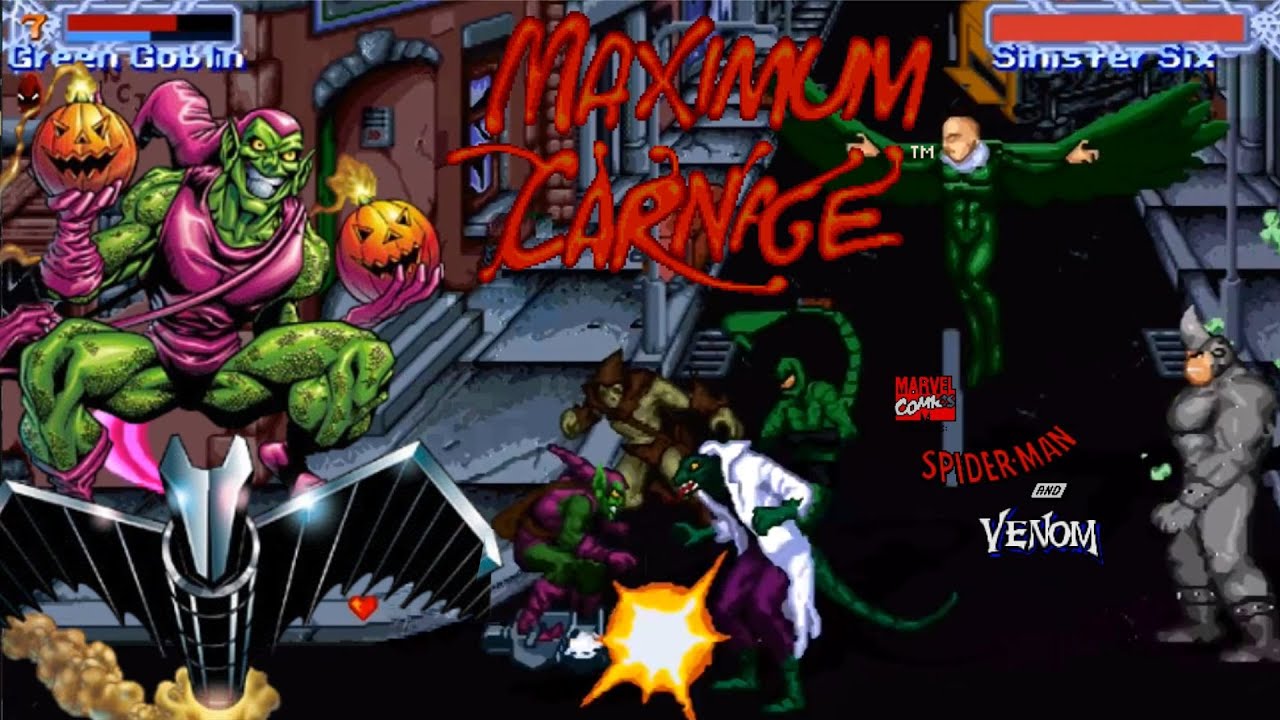 Maximum Carnage Remake - duende verde [OpenBOR] (by zvitor) games ...