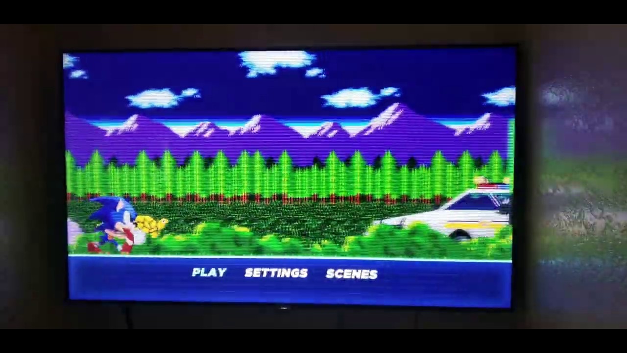 Sonic 4K DVD Menu intro - YouTube