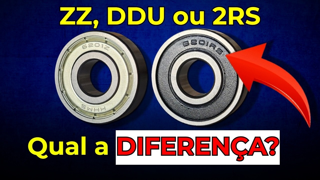 Rolamento ZZ, DDU ou 2RS - qual a DIFERENÇA? - YouTube