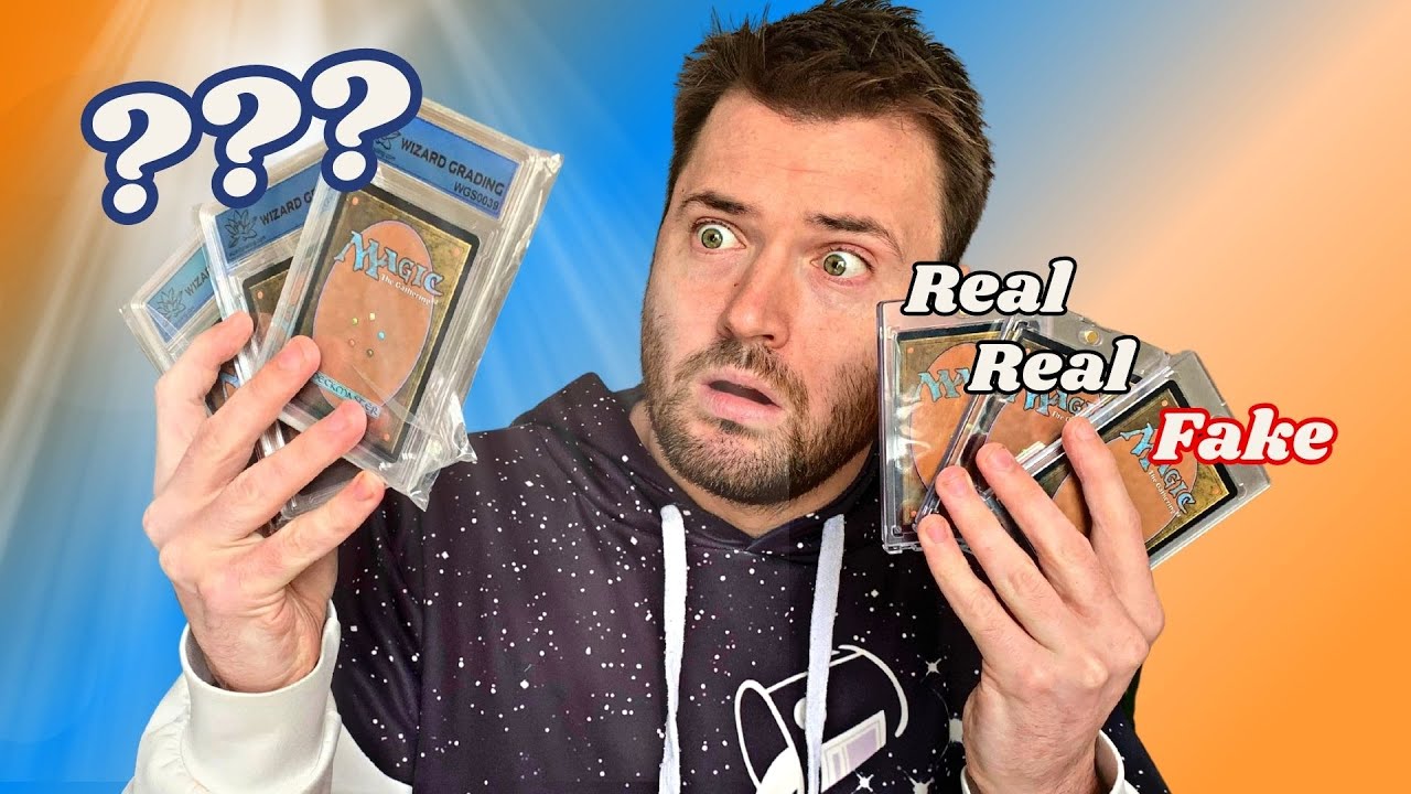 Testing A New Grading Service - Can They Spot The ONE Fake Card From ...