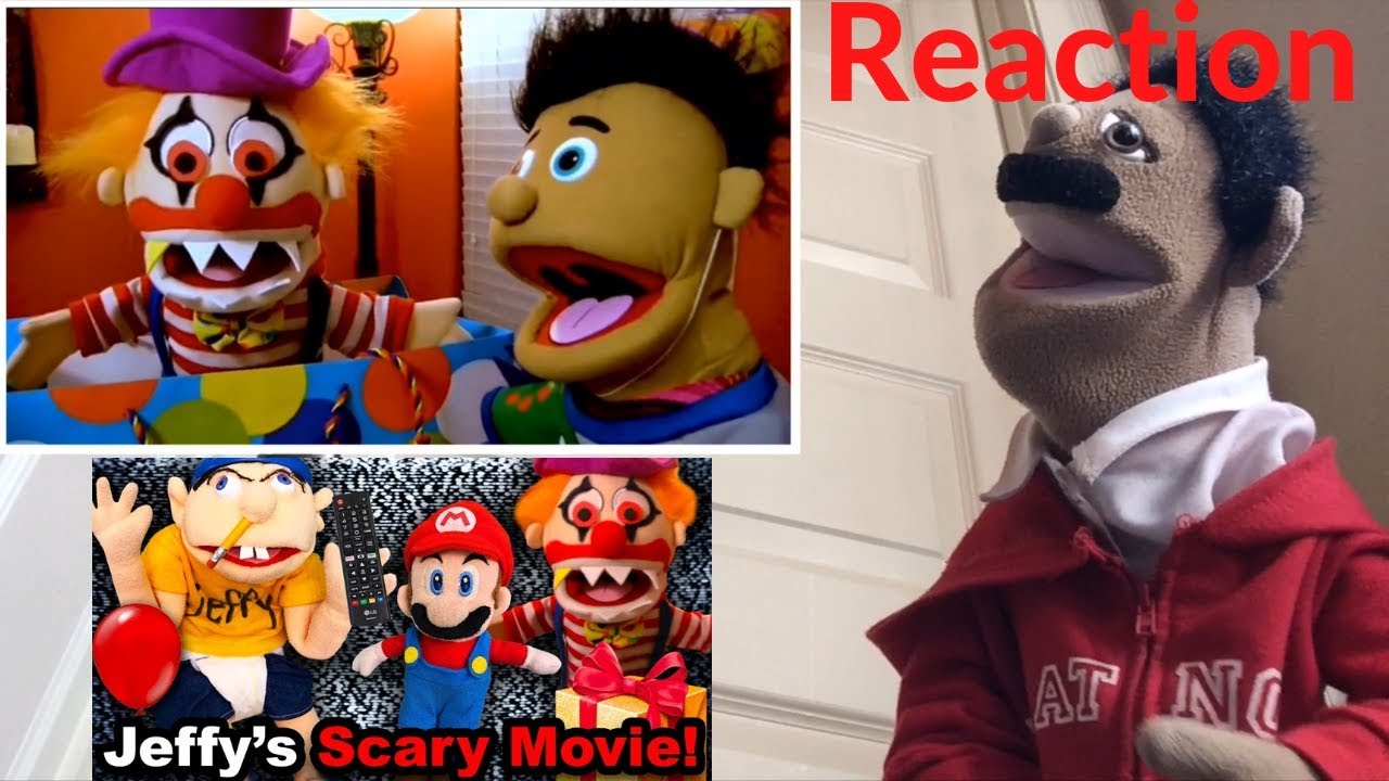 SML Movie: Jeffy's Scary Movie Reaction (Puppet Reaction) - YouTube