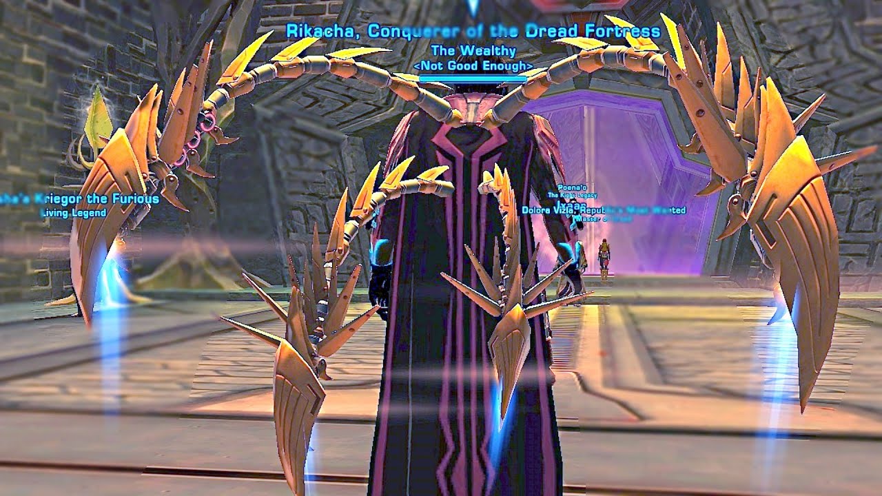 SWTOR Wings of the Architect - Dread Fortress - Brontes Nightmare Mode ...