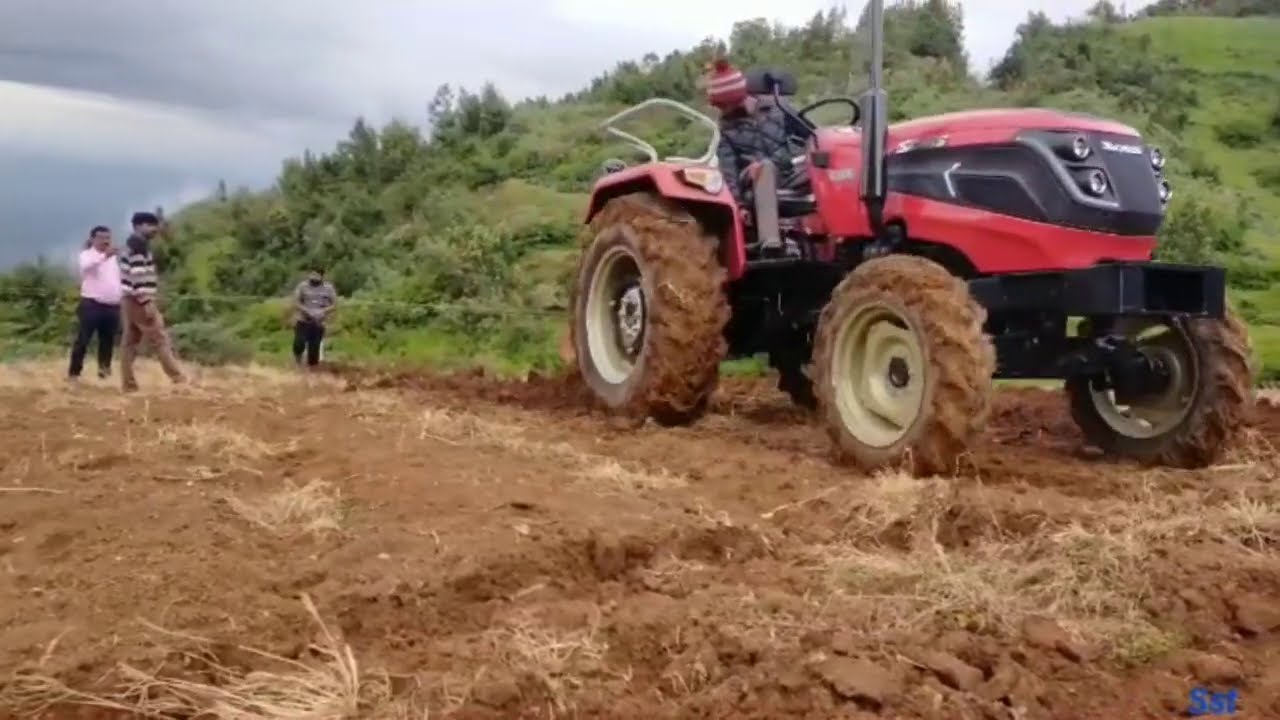 Solis yanmar Tractor 4515 4wd customer reviews - YouTube