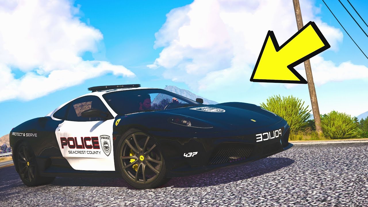$1,249,899 FERRARI COP CAR! (GTA 5 Roleplay) - YouTube