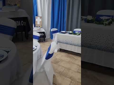 Blue and White Event Setup for Any Occasion - YouTube