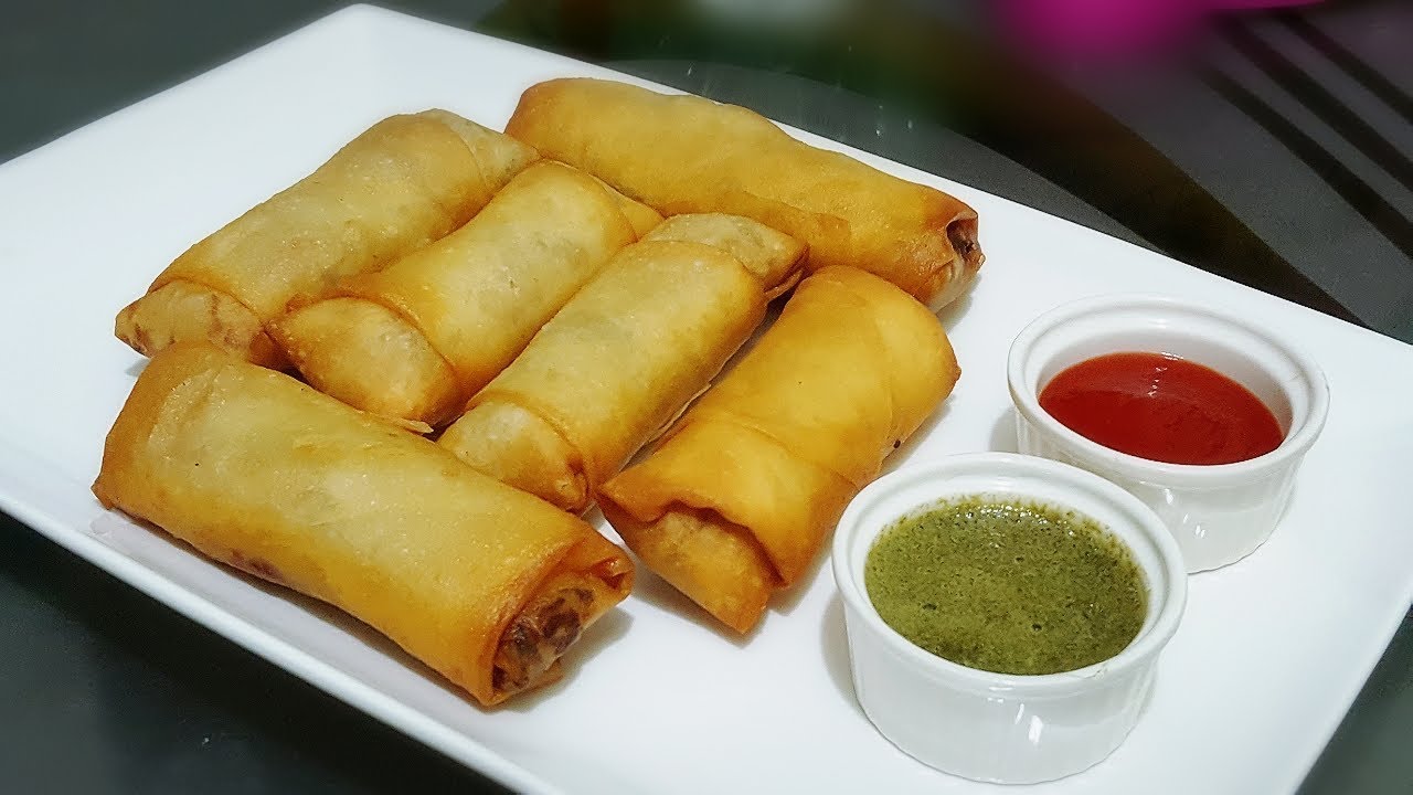 Chinese Chicken Roll Recipe - YouTube