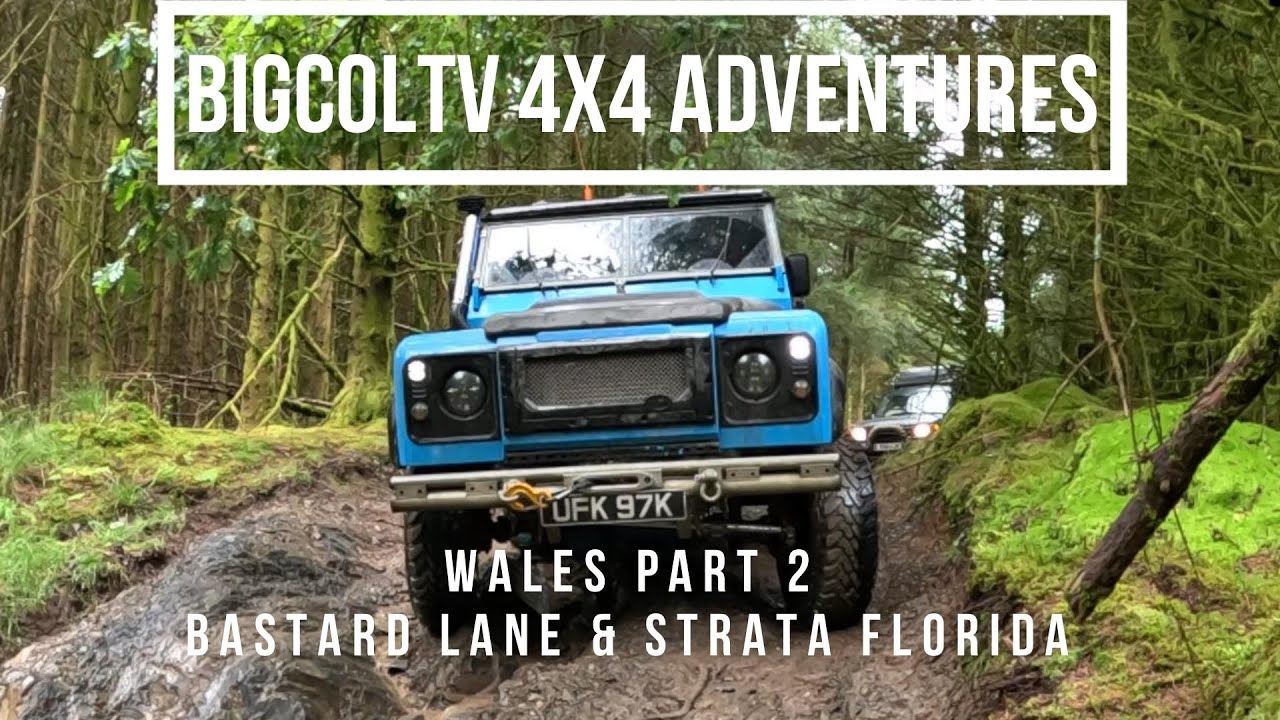 BIGCOLTV 4X4 ADVENTURES WALES Machynlleth horse shoe & Strata Florida ...