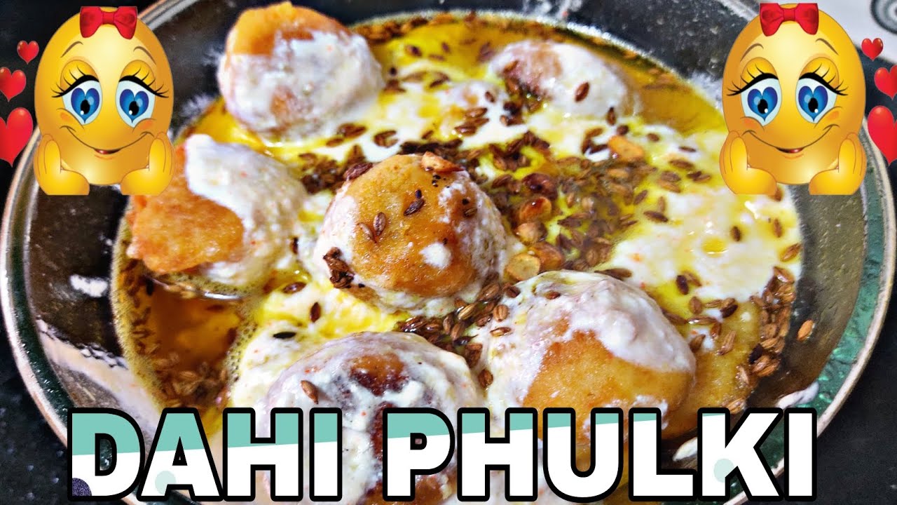 Lucknow Ki Famous Dahi Phulki ️ | Soft and Perfect Dahi Phulki | Dahi ...