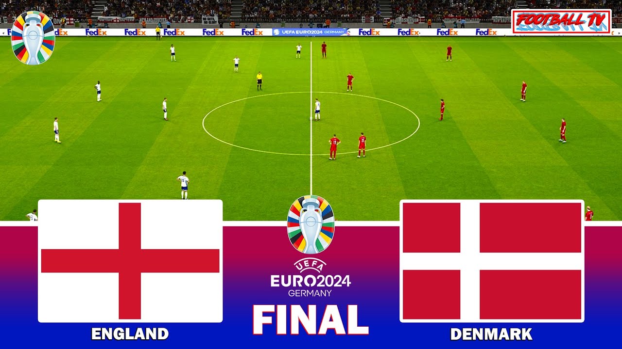 ENGLAND vs DENMARK - UEFA EURO 2024 FINAL | Full Match All Goals ...