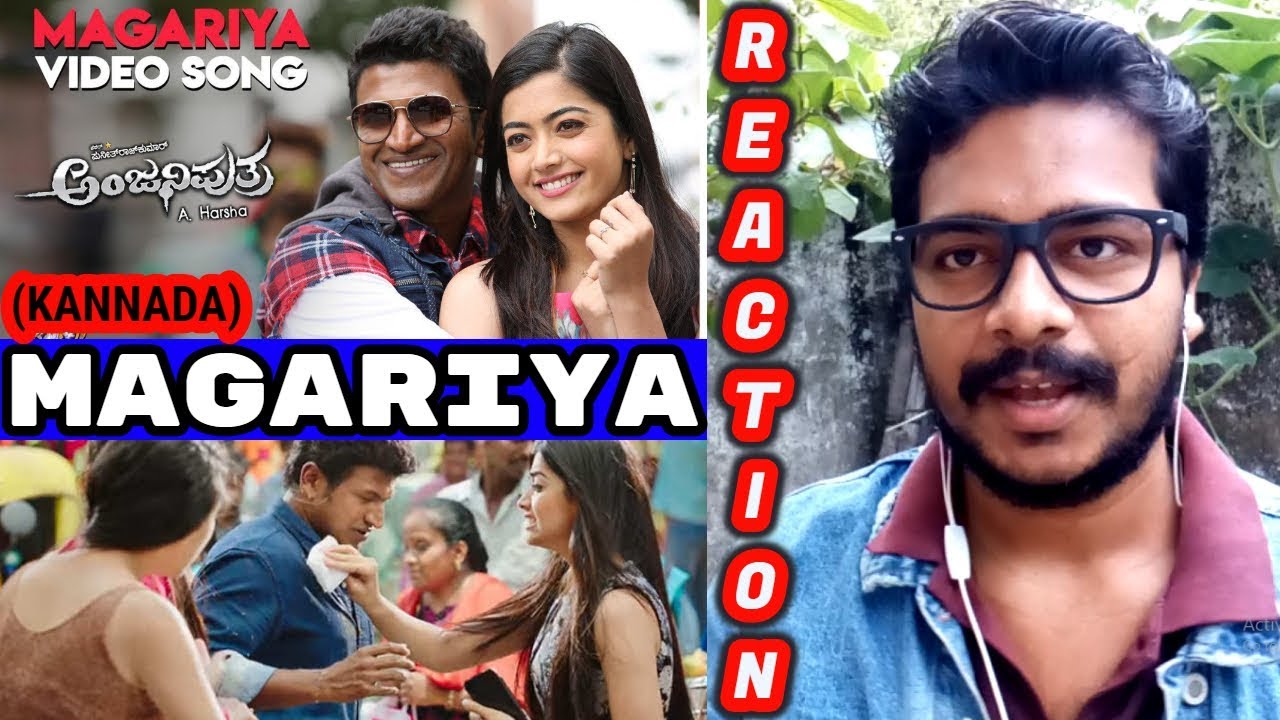 Magariya Song #Reaction Video | Anjaniputhraa | Puneeth Rajkumar ...