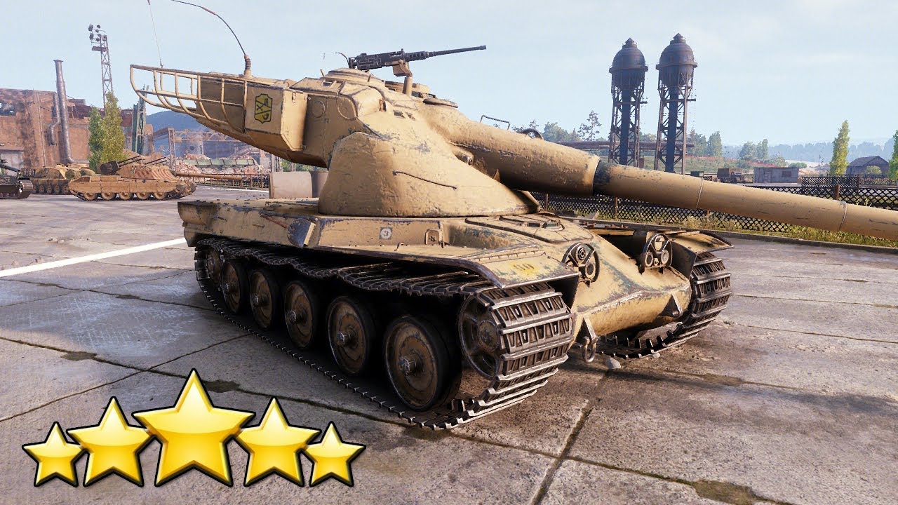 AMX 50 B - He Managed to Get High Score in a Tough Game - YouTube
