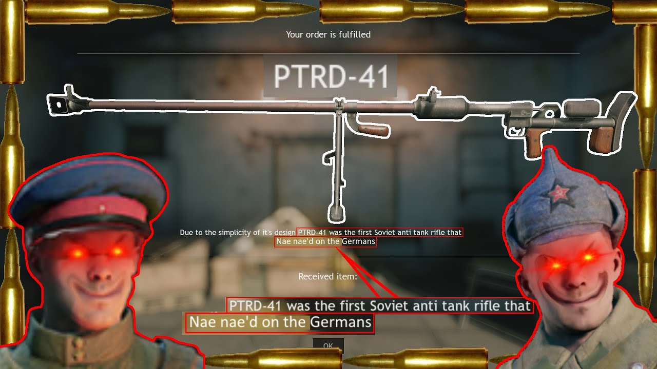 The PTRD-41 is all you need | Enlisted - YouTube