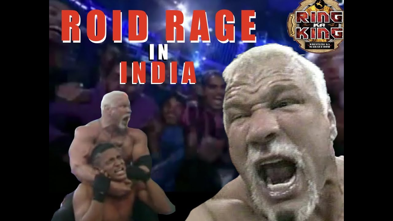 Roid Rage In India - Scott Steiner's Final Main Event Match - YouTube