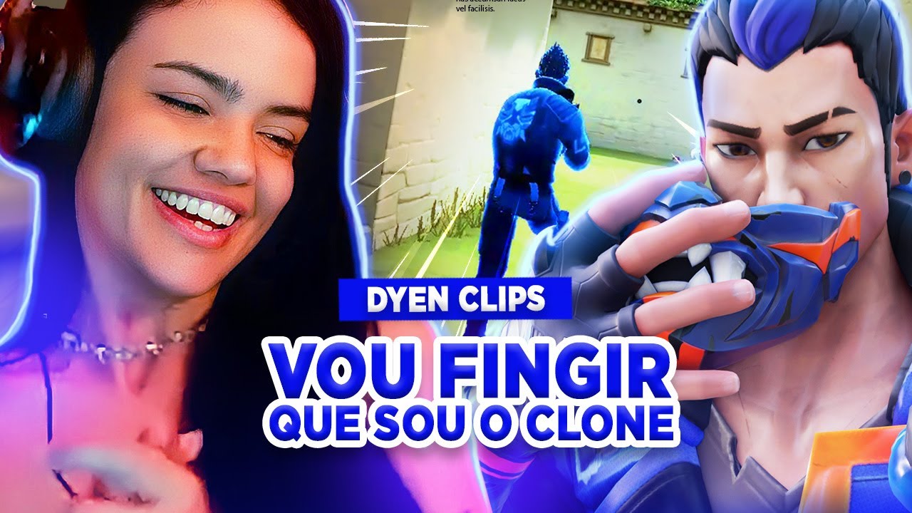 VOU FAZER FAKE CLONE | MELHORES MOMENTOS DA LIVE - YouTube