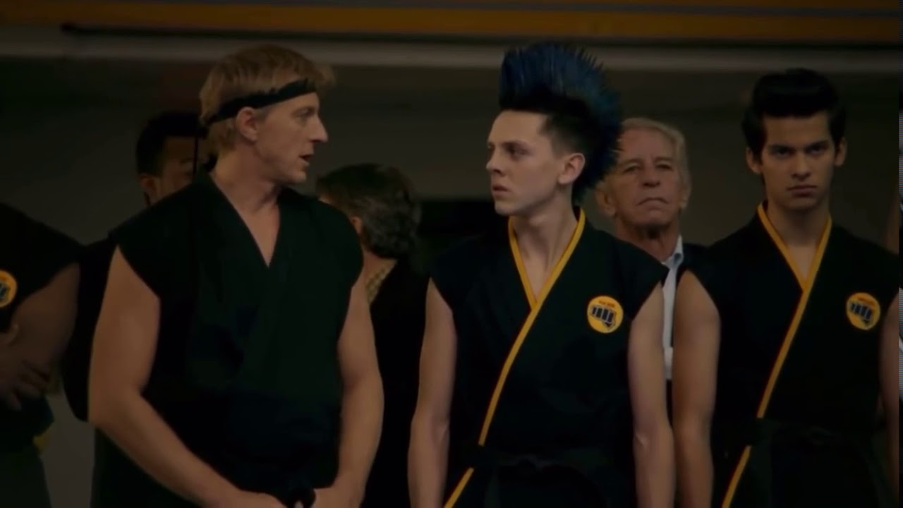 Cobra Kai - Hawk vs Robby | Tournament Fight Scene - YouTube