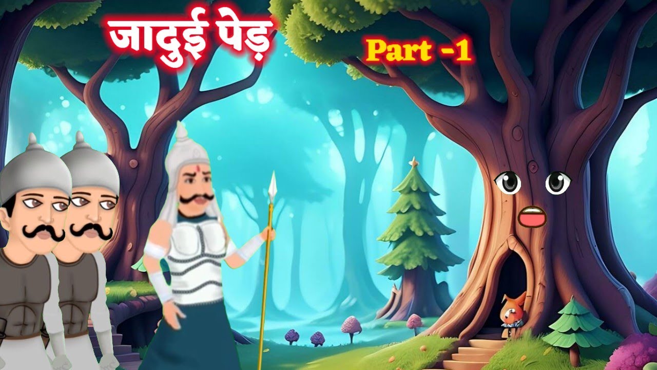 जादुई पेड़ की कहानी | Jaduyi Ped Ki Kahani | Hindi Moral Story| Hindi Kahani #cartoon #kahani # ...
