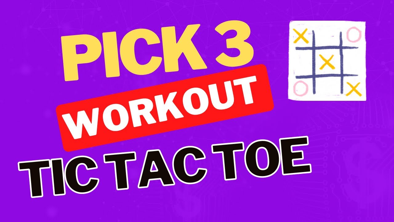 Pick 3 Florida Strategy | Tic Tac Toe - YouTube
