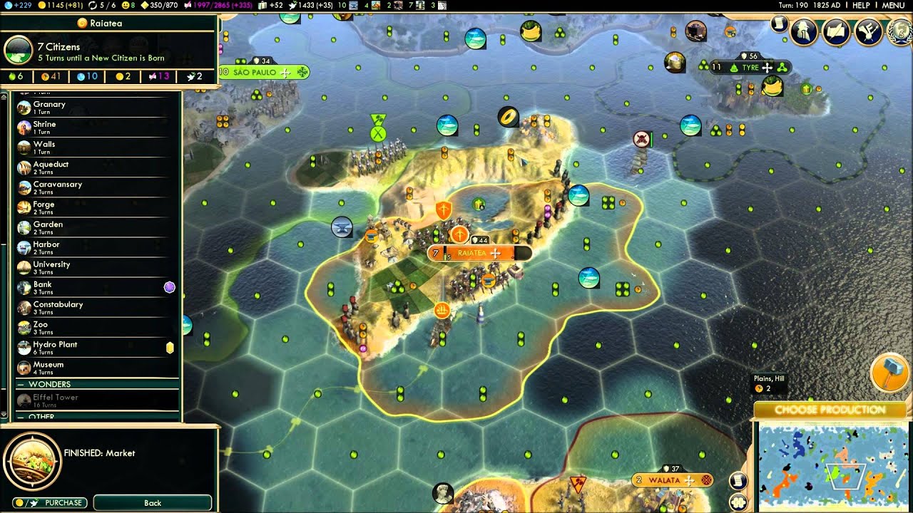 Civ 5: Polynesia - A Rare Vintage (Part 7) - YouTube