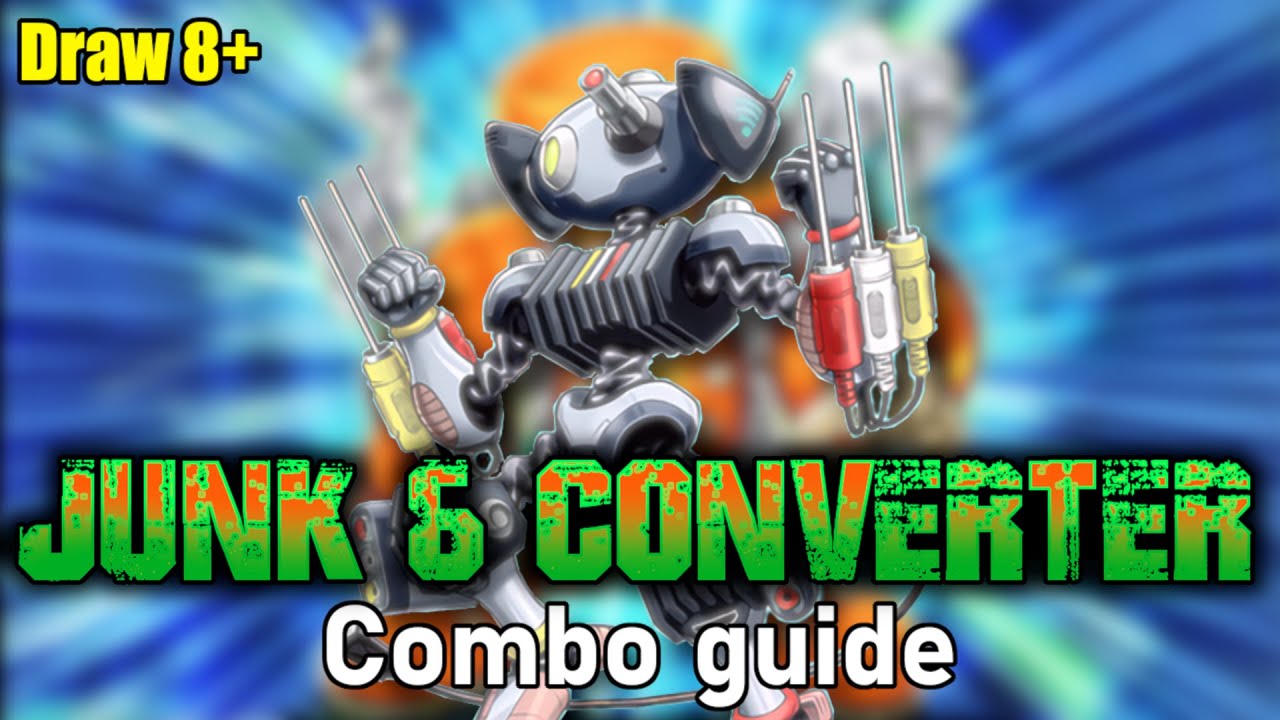 New Junk Synchron & Junk converter Combo! Draw 8+ cards! - YouTube