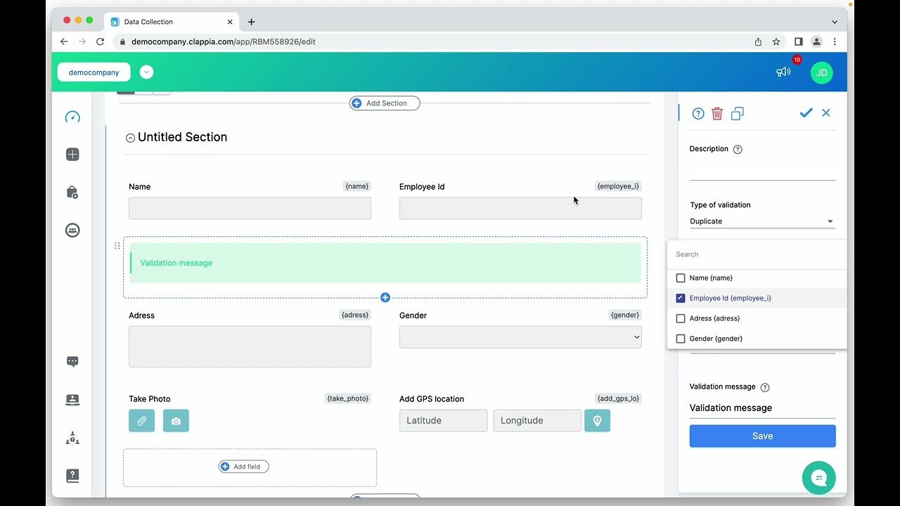 Google Forms Alternative with Duplicate Checker | Clappia No Code Platform - YouTube