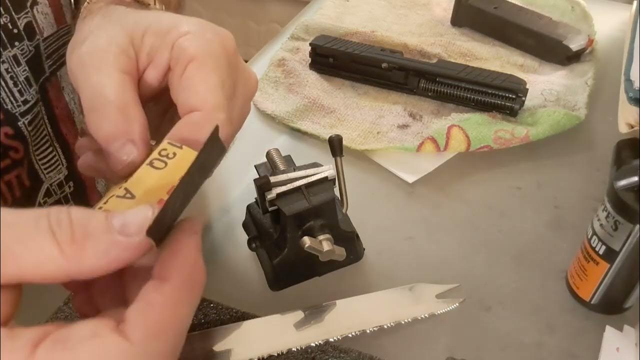 PSA Dagger build with modified magazine release button and lo cost smooth sub 3lb trigger. - YouTube