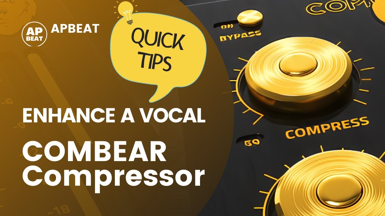 Free VST plugin COMBEAR compressor - enhance a vocal. Parallel ...