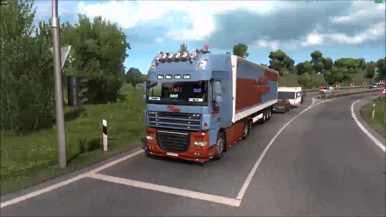 ETS2 1.39X EURoadNET V1.0a + 10 MAP COMBO BREMERHAVEN-DOVER - YouTube