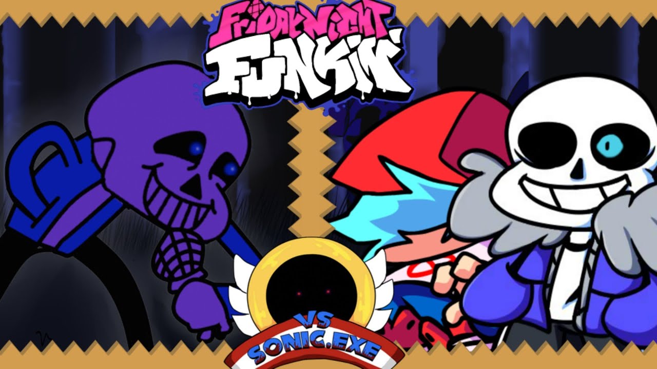 Sans over SonicFun (Endless bad time) - FNF Mod - YouTube