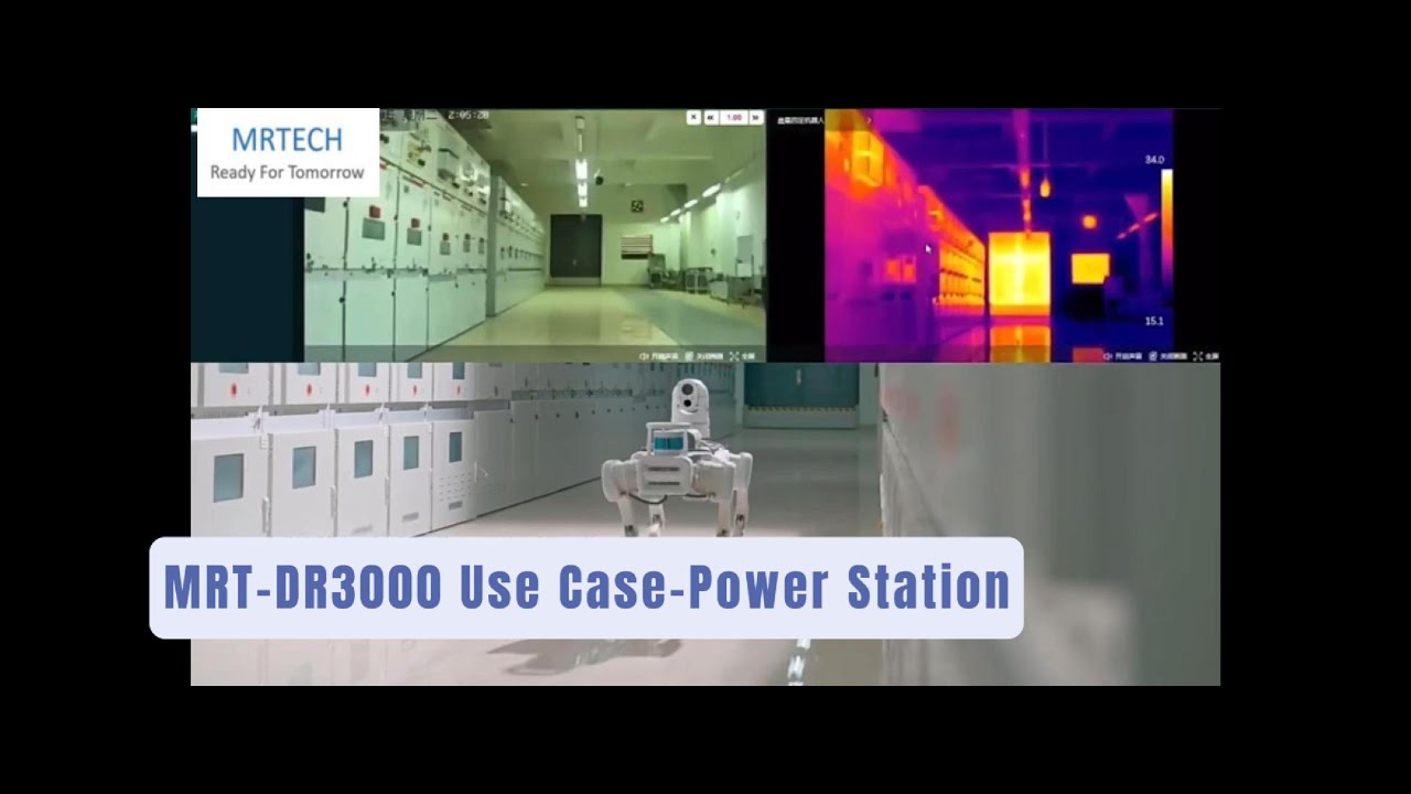 MRT-DR3000 Power Station Inspection Use Case - YouTube