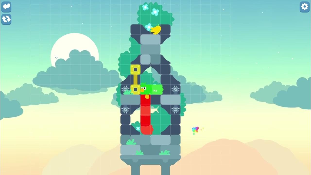 Snakebird - Complete | Walkthrough - Level 27 - YouTube
