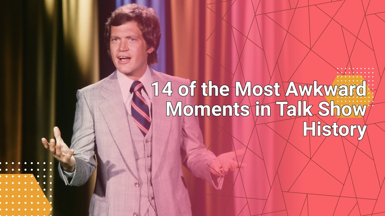 14 of the Most Awkward Moments in Talk Show History #tvnews #tv - YouTube