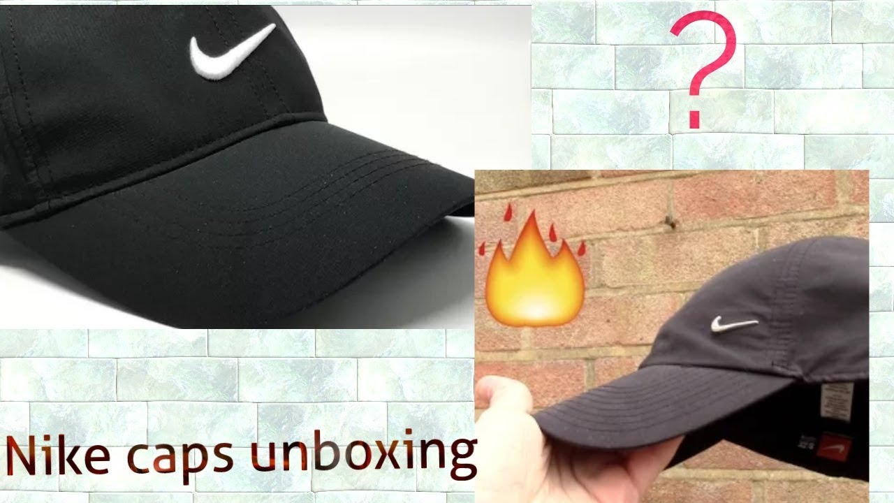Unboxing | Nike unisex Black cap | Original | Caps - YouTube