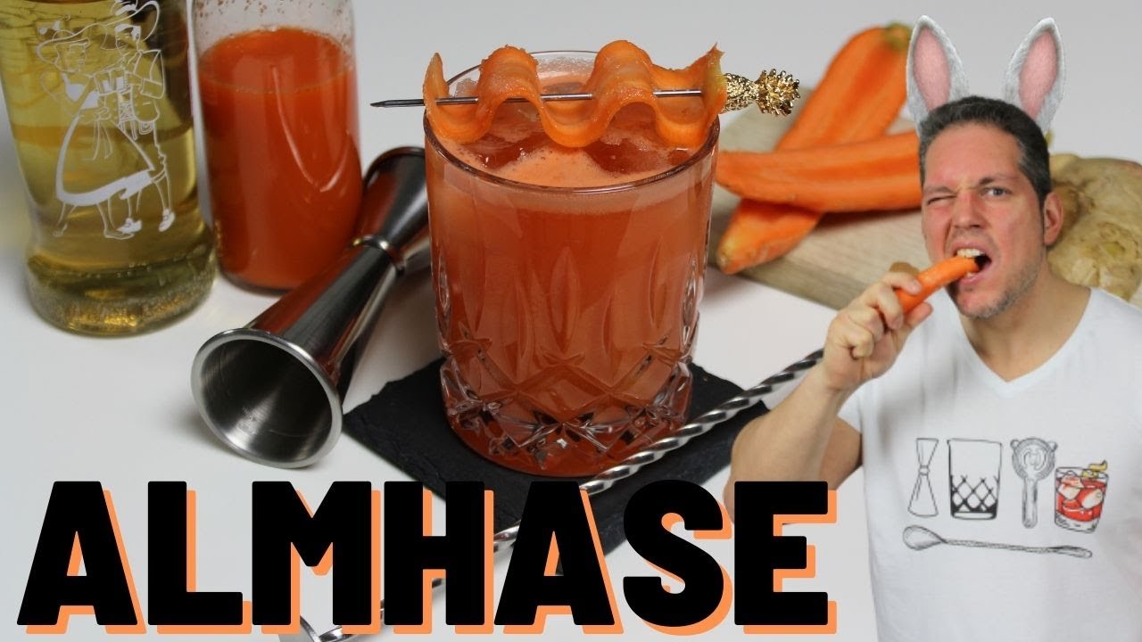 Der Almhase ein Cocktail ohne Alkohol mit Karotte, Almdudler ...