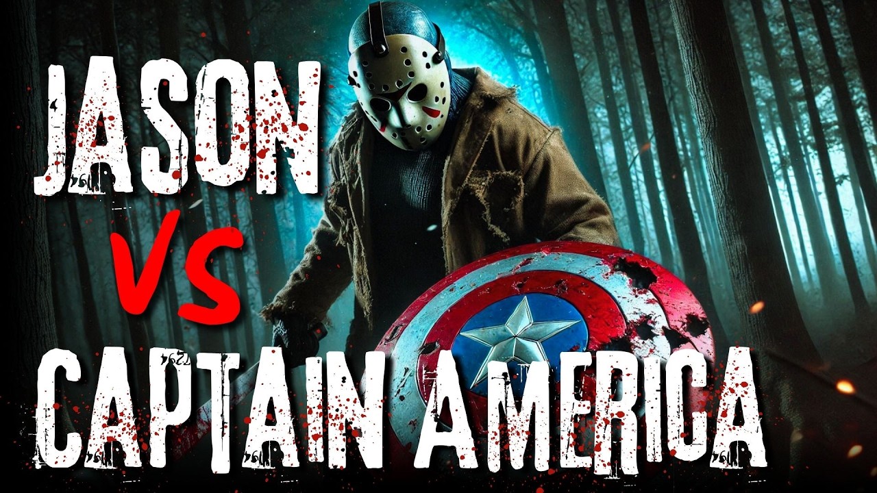 Captain America vs Jason Voorhees: The Great Fight at Crystal Lake ...