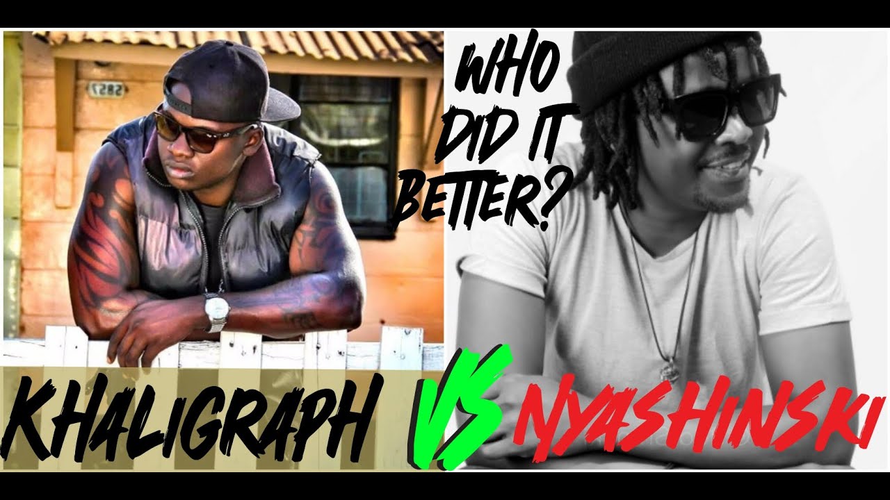 KHALIGRAPH JONES RAPS NYASHINKI's VERSE - PAYS HOMAGE - YouTube